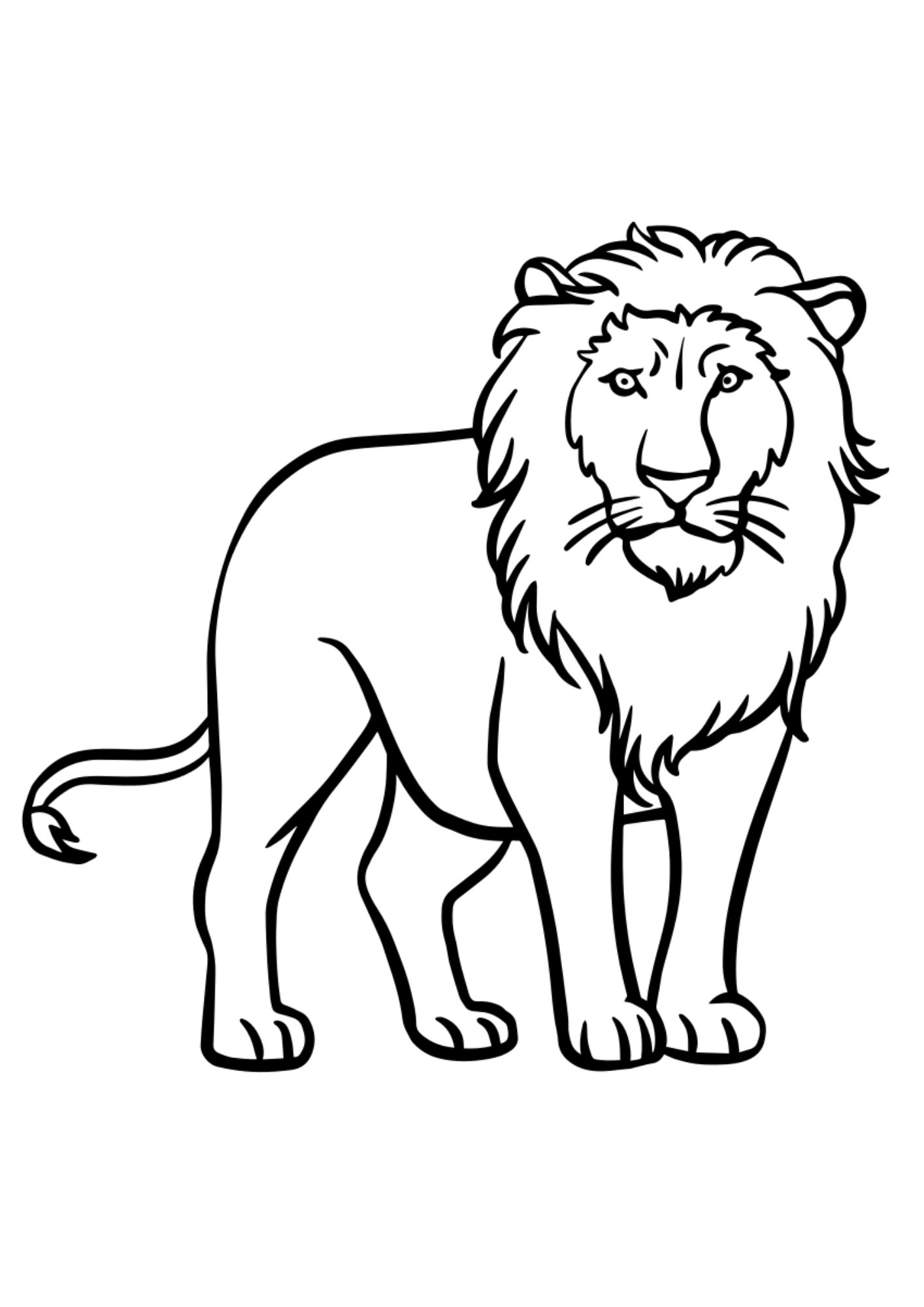 Animal coloring pages for Kids - Free printable coloring pages of Animals